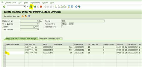 Sap Wm And Shipping Integration Copy Wm Quantity Sap Community