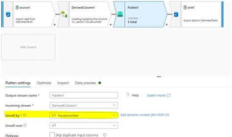 Split The Column Values In Dataflow In Azure Data Factory Stack Overflow
