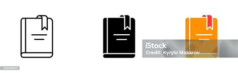 책갈피가있는 책 설정 아이콘 읽기 도서관 독서 목록 아테네움 종이 참고 문헌 오디오북 교육 개념입니다 선에 있는 벡터 아이콘 흰색 배경에 검은색과 화려한 스타일 가리기에
