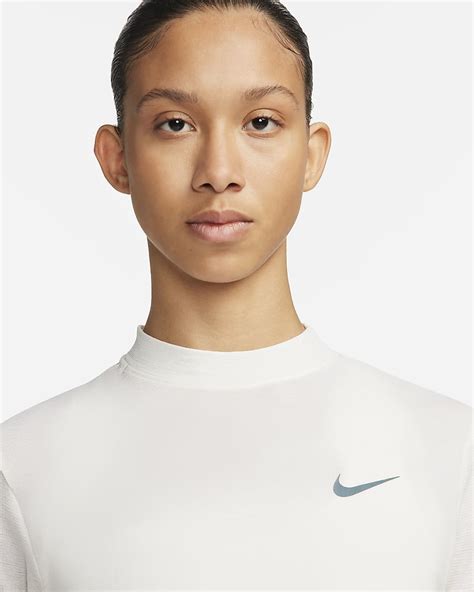 Nike Swift Dri Fit Hardlooptop Met Opstaande Kraag En Lange Mouwen Voor Dames Nike Nl