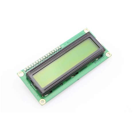 LCD Parallel LCD Display Yellow Backlight DarkOct