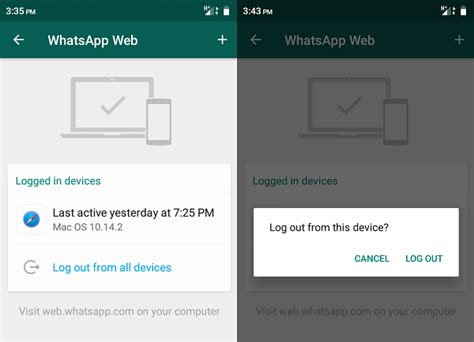 How To Logout From Whatsapp Spingost