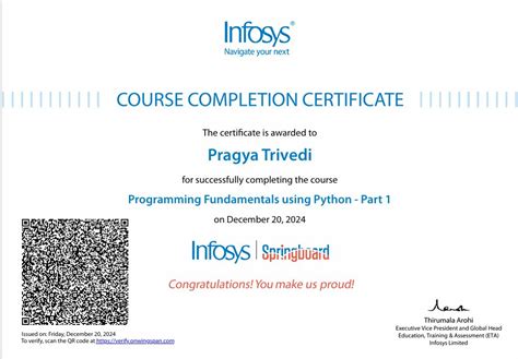 Pragya Trivedi On Linkedin Pythonprogramming Achievement
