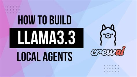 How To Use Llama33 To Build A Local Agent Workflow Youtube