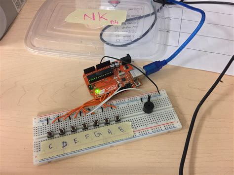mini piano with arduino 4 steps instructables