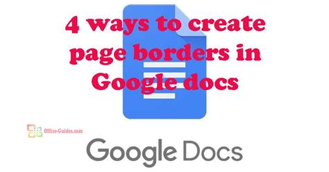 Create Page Page Borders Thing 1 Google Docs Colorful Backgrounds