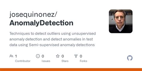 GitHub Josequinonez AnomalyDetection Techniques To Detect Outliers Using Unsupervised Anomaly