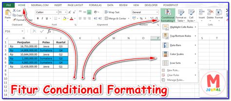 Panduan Conditional Formatting Microsoft Excel Lengkap M Jurnal