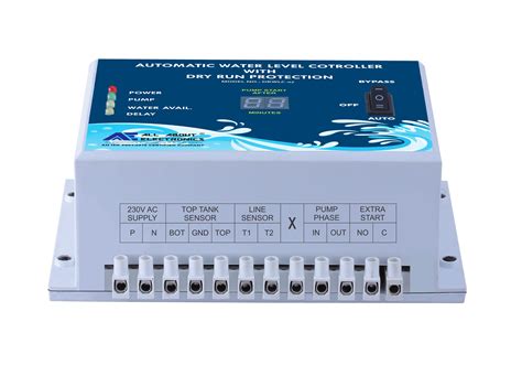 Automatic Water Level Controller With Dryrun Protection Model No Drwlc 07