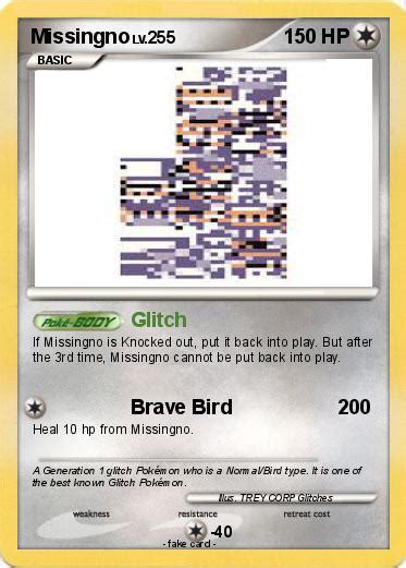 Pokemon Missingno Bird