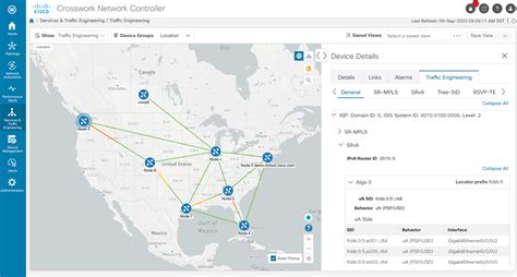 Using Cisco Wae For Srv6 And Srv6 Te Visualization And Simulation Network Automation Xrdocs
