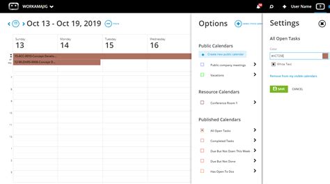 Resource Manager Traffic Calendar Page Guide Workamajig