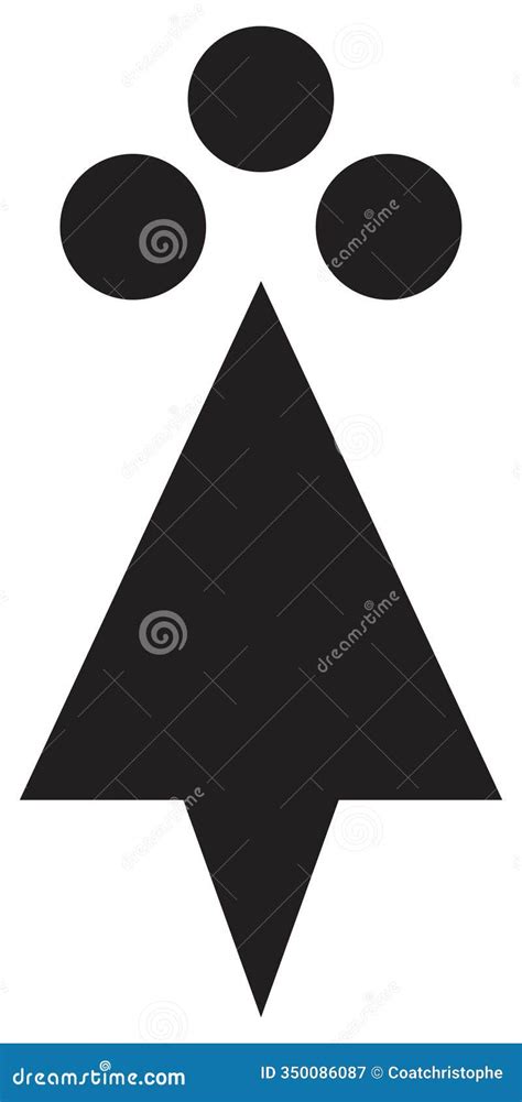 Black Ermine On White Background Cartoon Vector