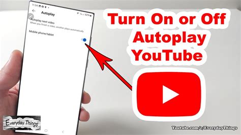 How To Turn On Or Off Autoplay On Youtube App Youtube