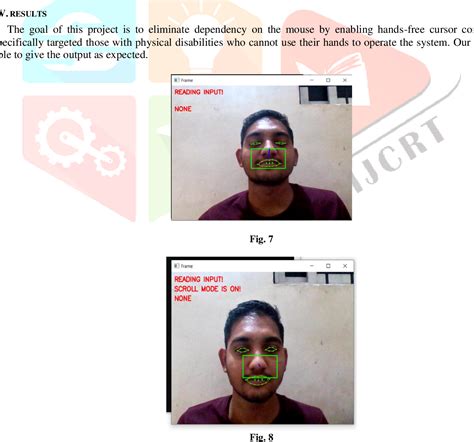 Figure 1 From Mouse Cursor Control Using Facial Movements Semantic Scholar