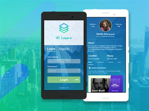 UX Layers Concept UI On Behance
