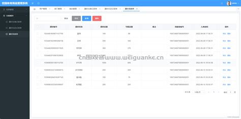 基于springboot vue的校园体育用品管理系统java器材管理jsp源代码mysql csdn博客