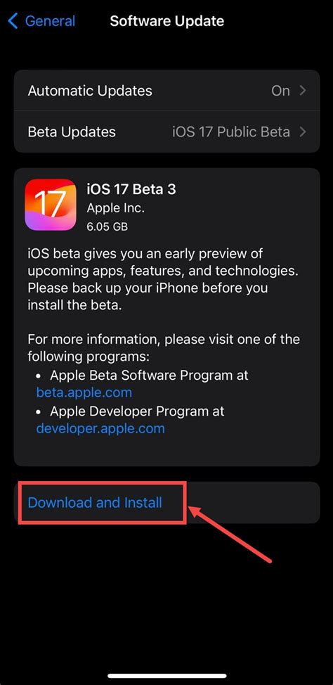 How To Install The Latest Ios 17 Public Beta Version Tech A Breather
