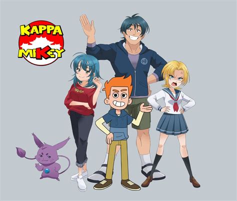 Mitsuki Mikey Simon Lily Guano And Gonard Kappa Mikey Drawn By