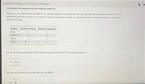 solved oblem set chapter 14 correlation and regression 8