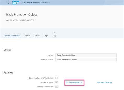 Modeling A Trade Promotion Object With A Custom Bu Sap Community