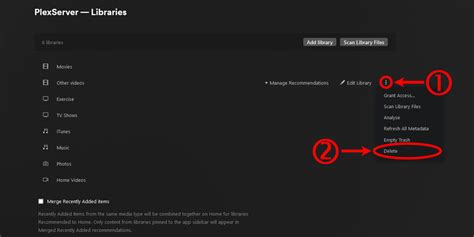 How To Delete A Library In Plex Plexopedia