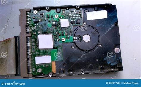 Hard Disk Drive Stock Image Image Of Details Computer 259277633