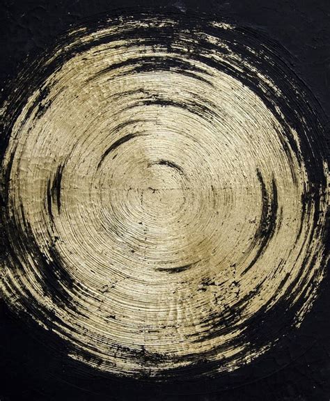 Картина с золотой поталью 🔸️при создании картины использован Sculpture Techniques Gold Leaf