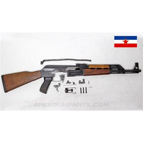 Yugoslavian Zastava M64 Fixed Wood Stock Parts Set With Original