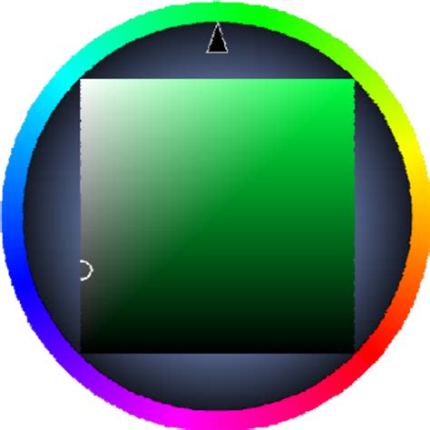 The Interface Widget For Color Selection Download Scientific Diagram