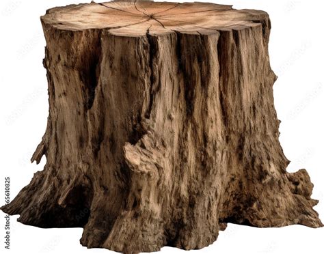 Tree Stump Transparent Background PNG Clipart Stock Illustration Adobe Stock