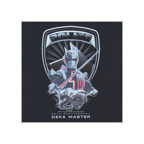 Toei Hero T Shirt Tokusou Sentai Dekaranger Deka Master Pattern