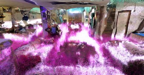 artstation point cloud scan with noise