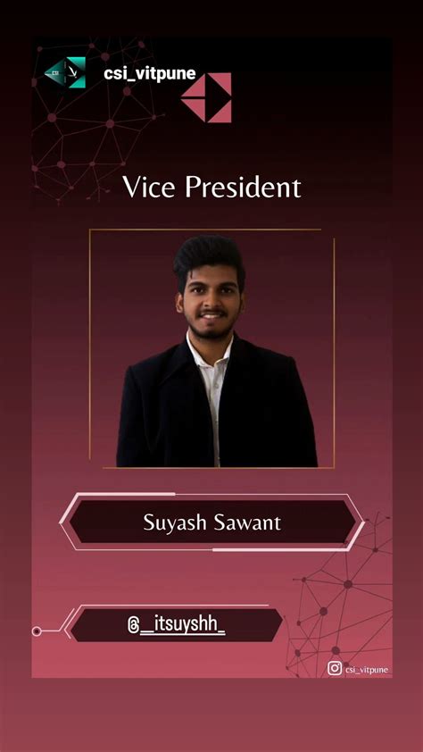 Suyash Sawant On Linkedin Leadership Computersociety Vitpune