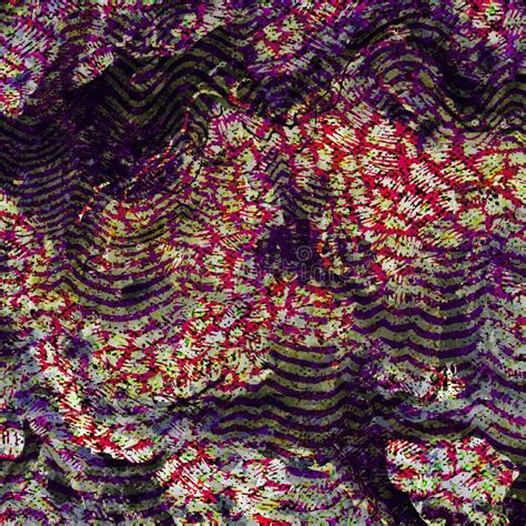 Abstract Tie Dye Texture Repeat Modern Pattern Classic Stock Illustration Illustration Of