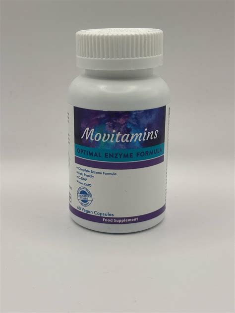 Optimal Enzyme Formula 60 Capsules Movitamins