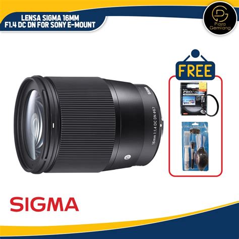 Jual Lensa Sigma 16mm F14 Dc Dn Contemporary For Fujifilm X Apsc