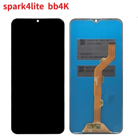 For Tecno Spark 4 Lite Bb4k Lcd Display Touch Screen Assembly Replacement Spark 4lite Shopee