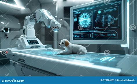 Robotic Arm With 3d Scanner Automated Scanning Royalty Free Stock Robotic Arm With 3d Scanner Automated Scanning Royalty Free Stock