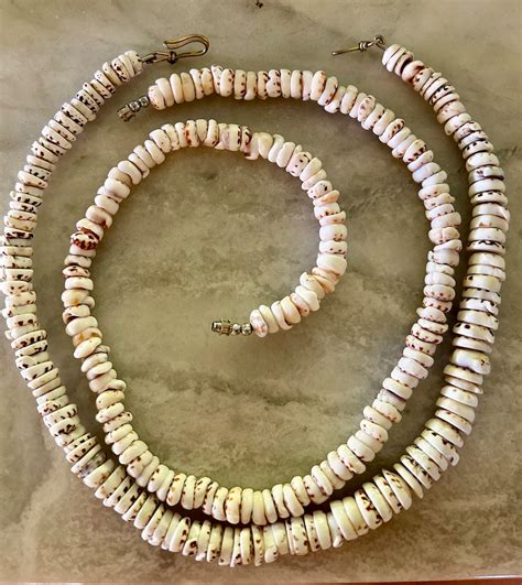 Real Natural Puka Rare Necklace Cut Shells Authentic Puka Shells