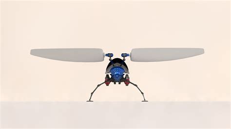 3d Fly Bot Model Turbosquid 2112023
