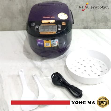 Jual Yongma Rice Cooker 2 Liter Magic Com Yong Ma Smc 8027 Smc8027 400 Watt Original