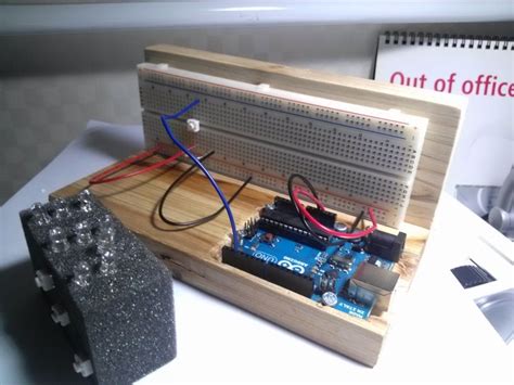 Deluxe Wooden Arduino Base Breadboard Wood Case Learn Electronics