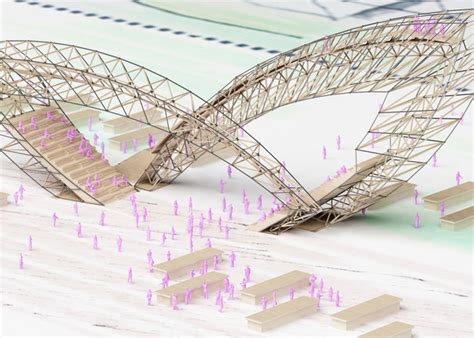 Lengths Of Bamboo Create The Giant Petals Of Pendas Blossom Gate