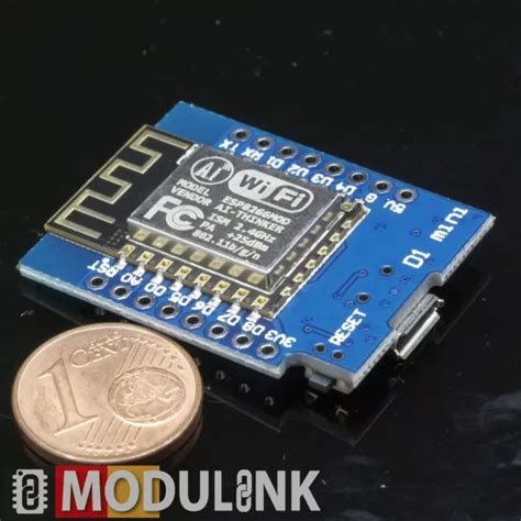 D1 Wemos Mini Iot Esp8266 Diy Esp12 Wlan Wifi Nodemcu Arduino Raspberry