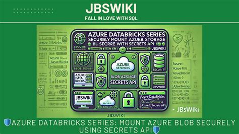 🛡️azure Databricks Series Mount Azure Blob Securely Using Secrets Api🛡️ Youtube