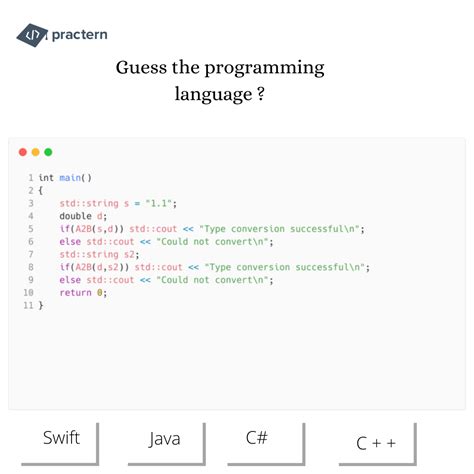 Practern Can You Figure Out What Programming Language Facebook