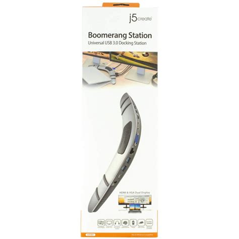 J Create Boomerang Station Unversal Usb Docking Station Jud