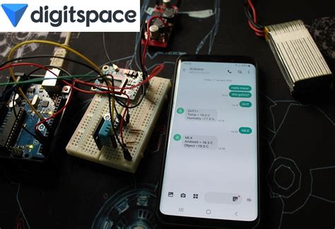send receive sms using sim800l with arduino dht11 mlx90614
