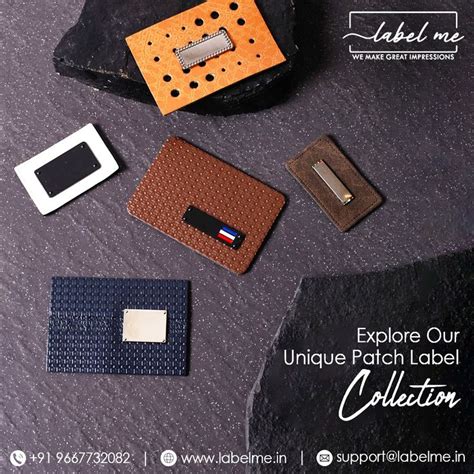 Explore Our Exclusive Patch Label Collection Our Offer Includes Woven